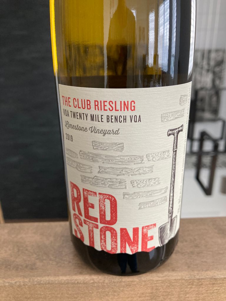 2019 Redstone Winery Riesling The Club Limestone Vineyard, Canada ...