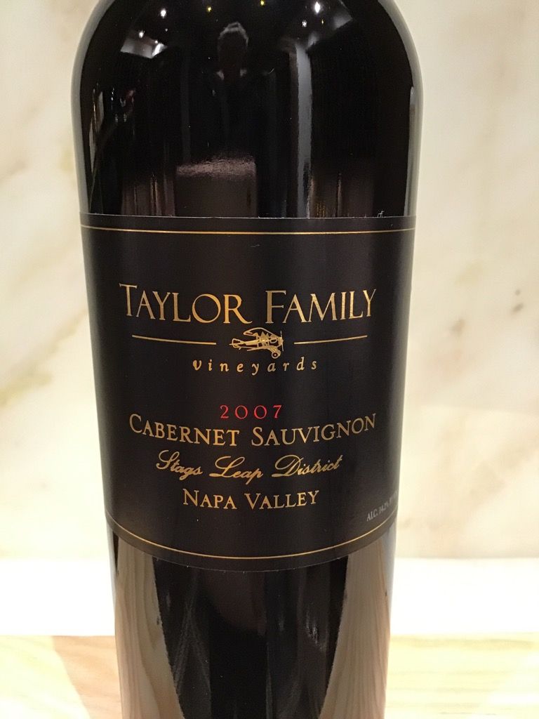 2008 Taylor Family Vineyards Cabernet Sauvignon, USA, California, Napa ...