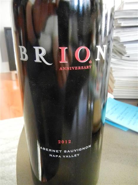 2012 Brion Cabernet Sauvignon Napa Valley, USA, California, Napa Valley ...