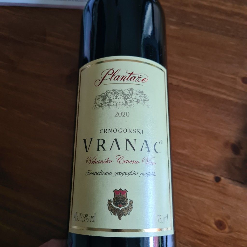 2021 Plantaže Vranac, Montenegro, Podgorica, Lake Skadar Valley - CellarTracker