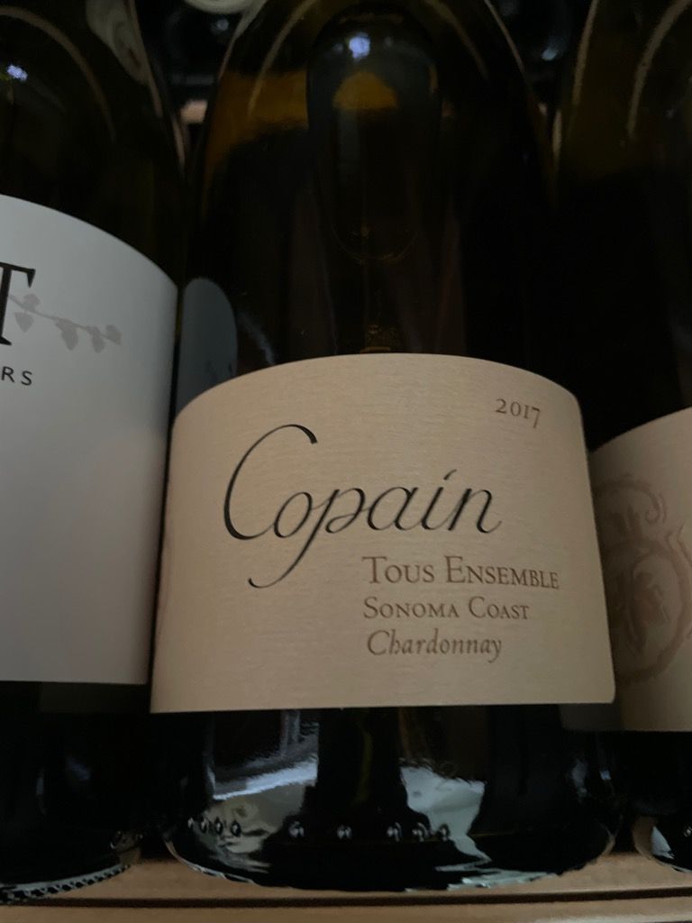 2017 Copain Chardonnay Tous Ensemble, USA, California, Sonoma County ...