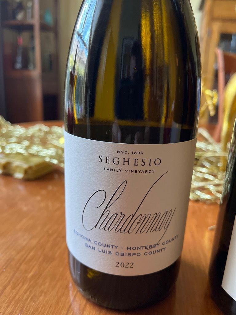 2022 Seghesio Family Vineyards Chardonnay, USA, California, Sonoma ...
