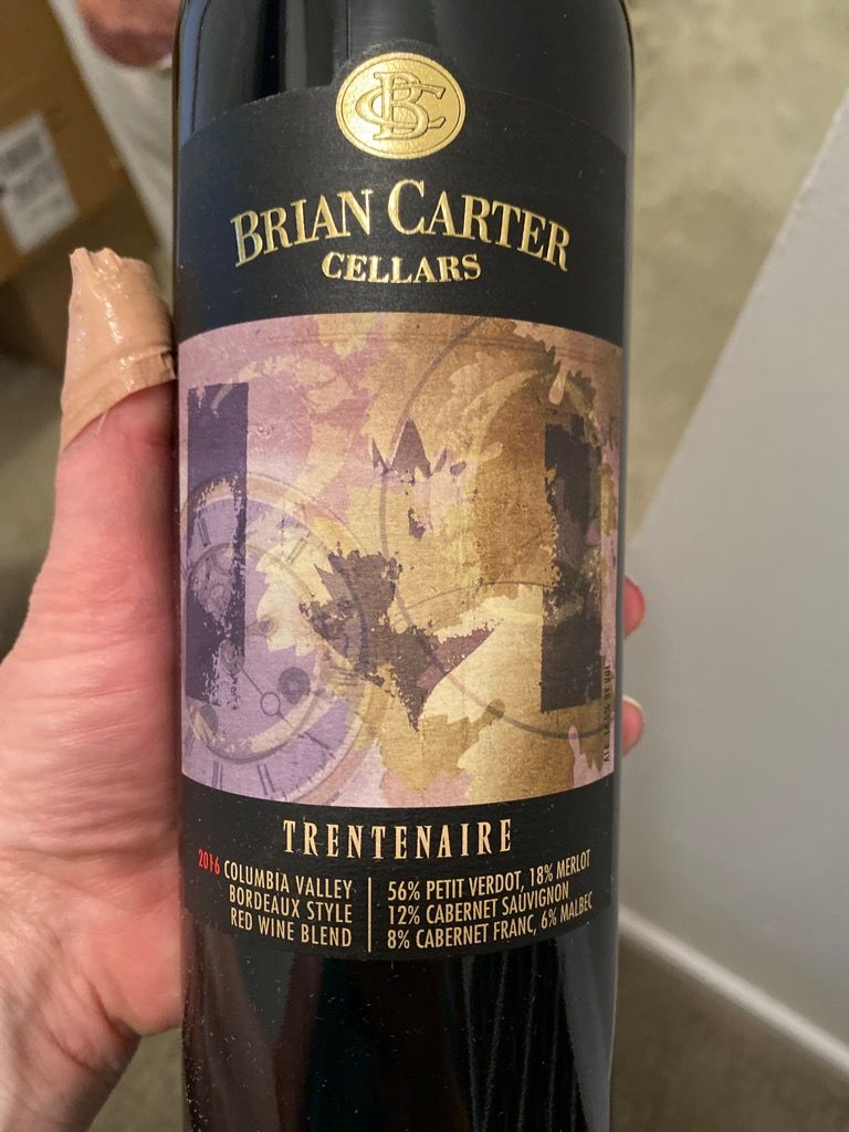 2016 Brian Carter Cellars Trentenaire, USA, Washington, Columbia Valley ...