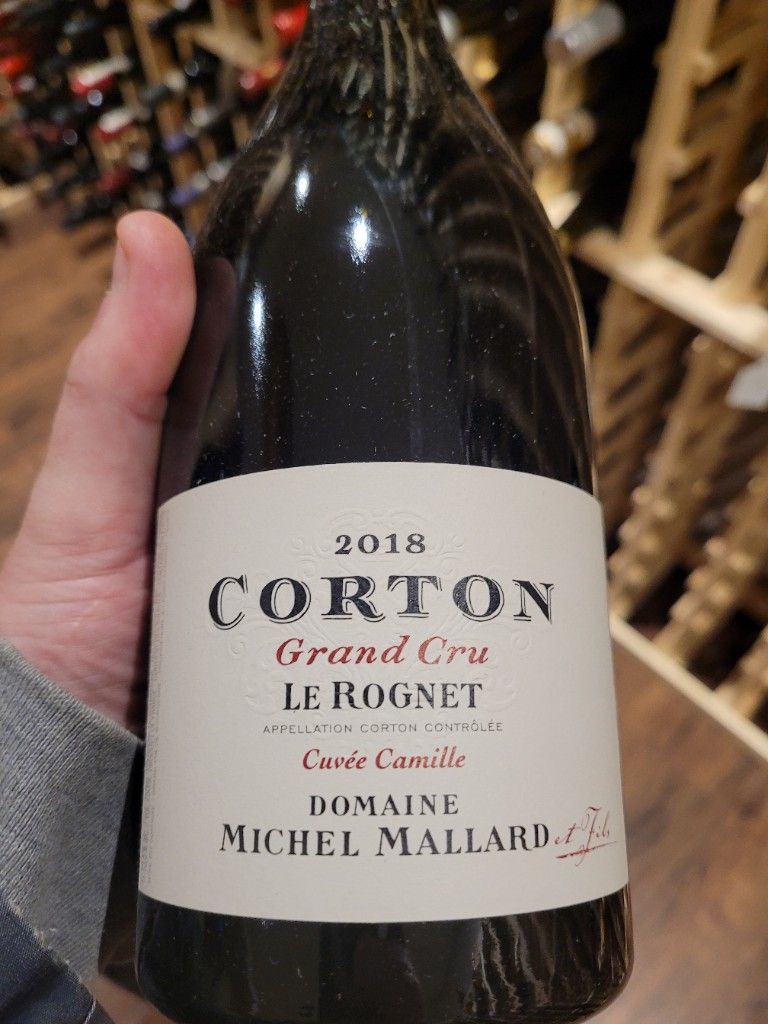 2018 Domaine Michel Mallard & Fils Corton-Rognet Cuvée Camille, France ...