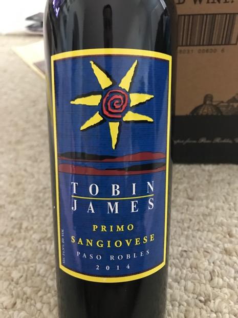 2014 Tobin James Sangiovese Primo, USA, California, Central Coast, Paso ...