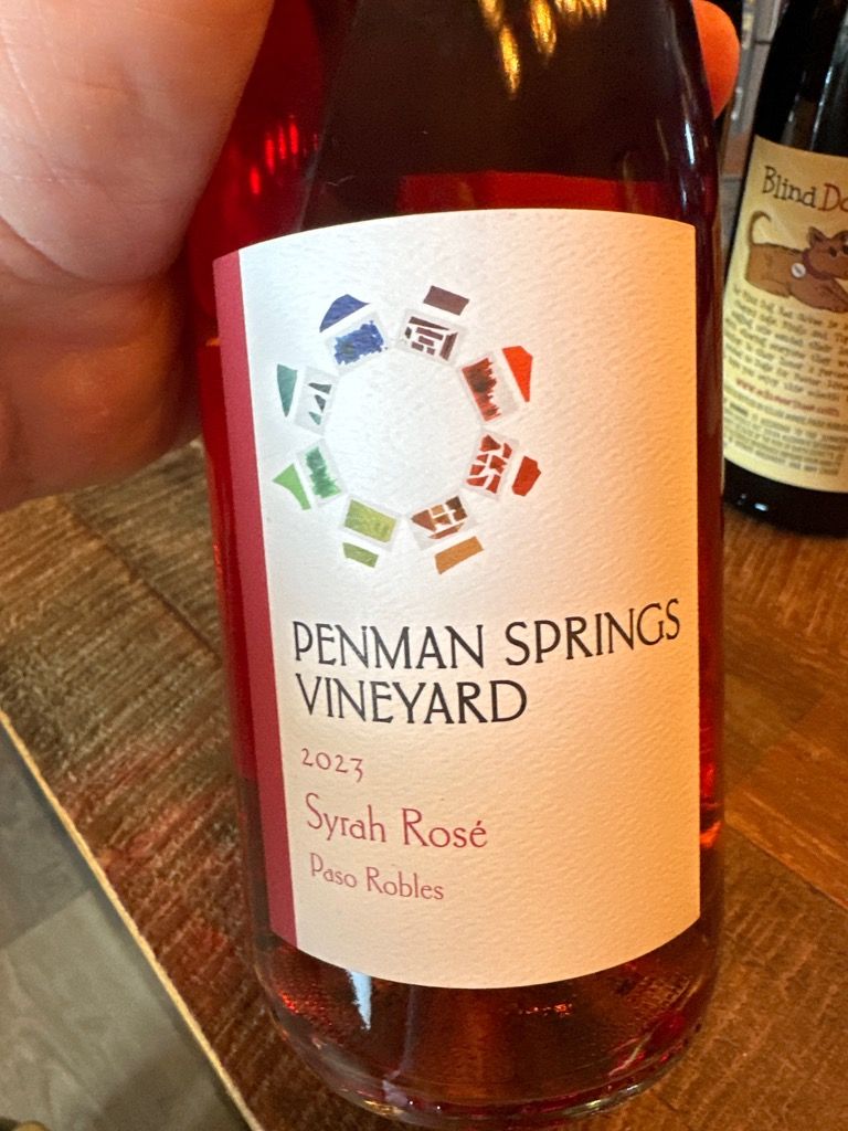 2023 Penman Springs Vineyard Syrah Rosé Two Roses, USA, California ...