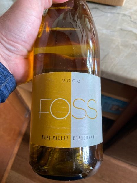 2019 Foss Chardonnay, USA, California, Napa Valley - CellarTracker