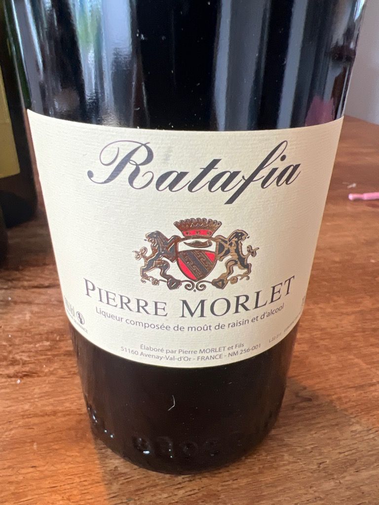 NV Pierre Morlet Ratafia de Champagne, France, Champagne, Ratafia de ...