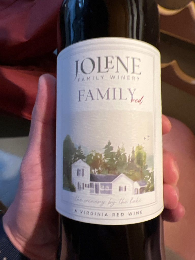 NV Jolene Family Winery Red Wine, USA, Virginia - CellarTracker