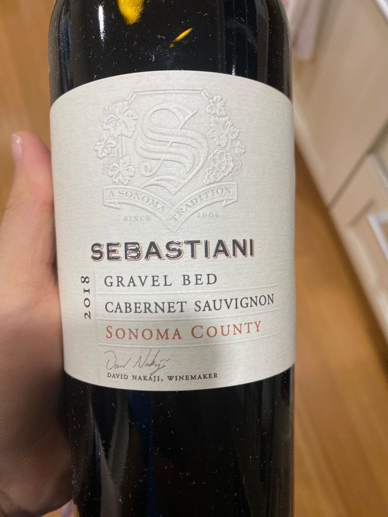 2019 Sebastiani Vineyards & Winery Cabernet Sauvignon Gravel Bed, USA ...