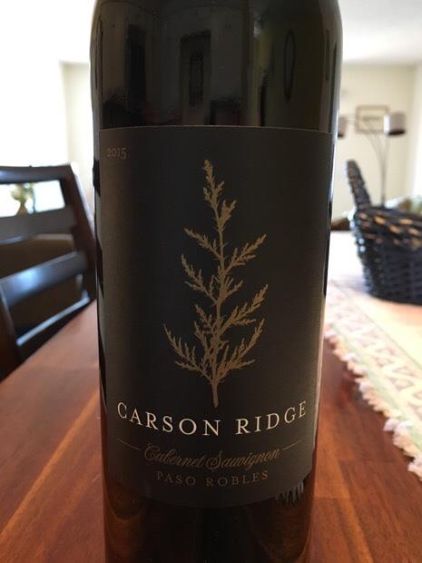 Carson ridge cabernet sauvignon store