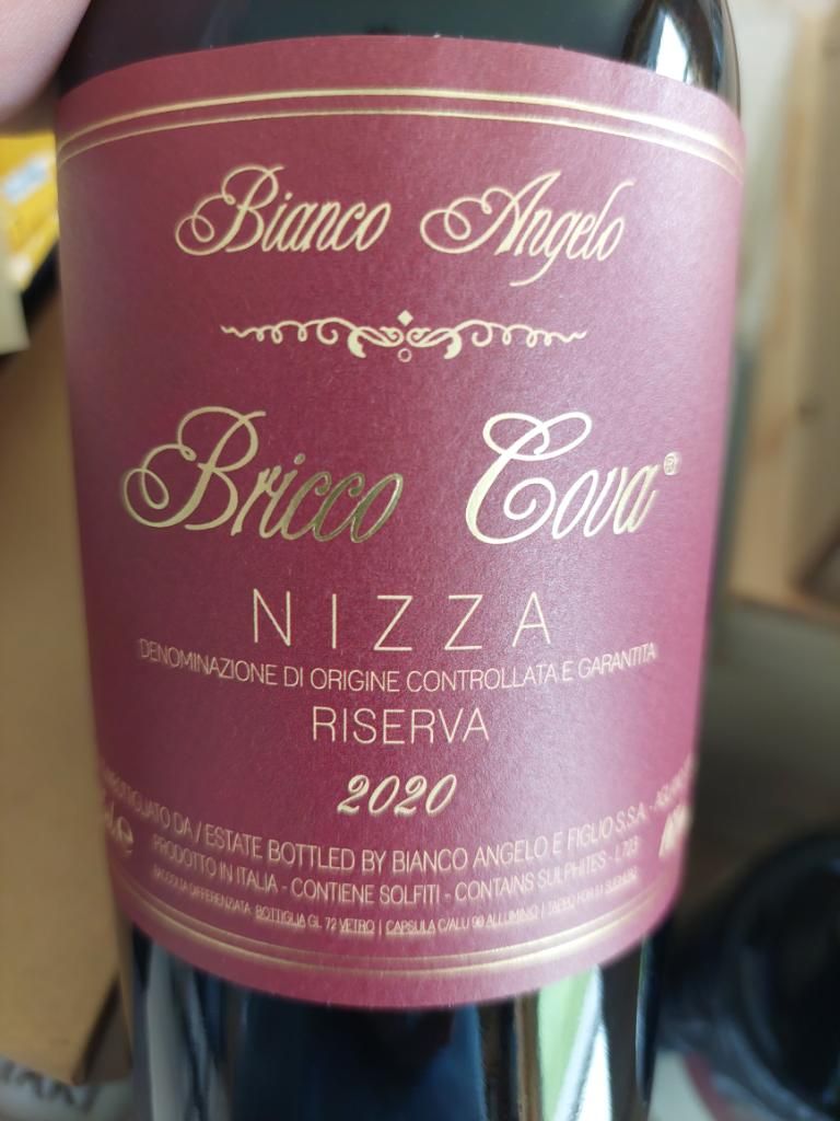 2020 Bianco Angelo Nizza Bricco Cova, Italy, Piedmont, Asti, Nizza ...