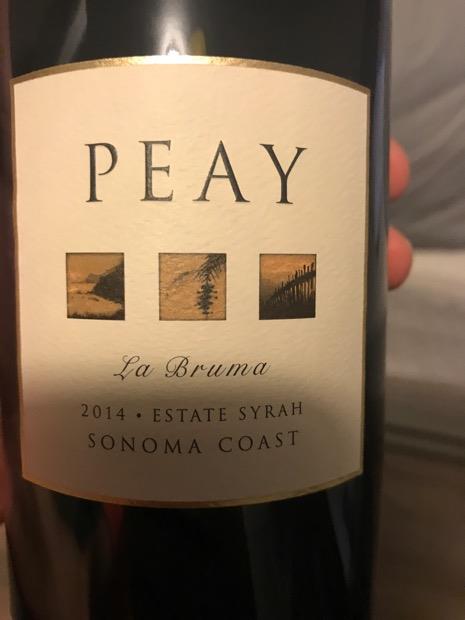 2018 Peay Vineyards Syrah Estate, USA, California, Sonoma County ...