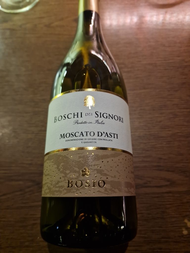 2021 Bosio Moscato d'Asti Boschi dei Signori, Italy, Piedmont, Asti ...