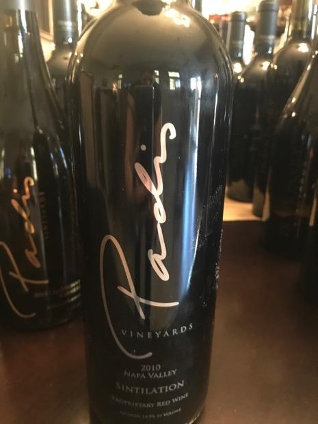 2010 Padis Vineyards Sintilation, USA, California, Napa Valley, Oak ...