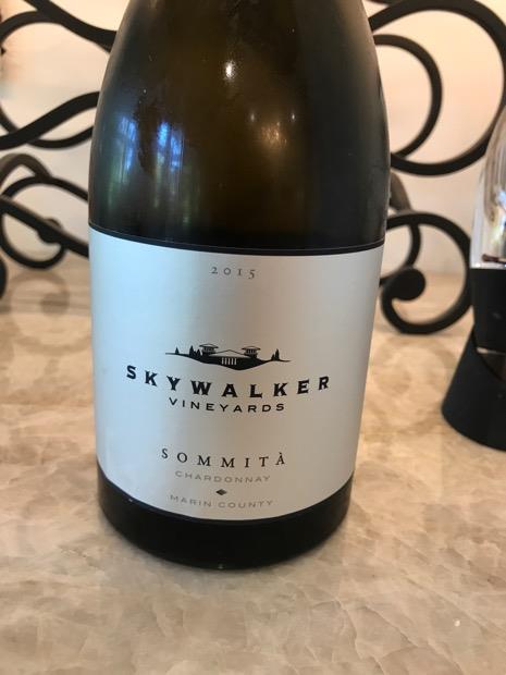 2015 Skywalker Vineyards Chardonnay Sommita, USA, California, San Francisco Bay, Marin County ...