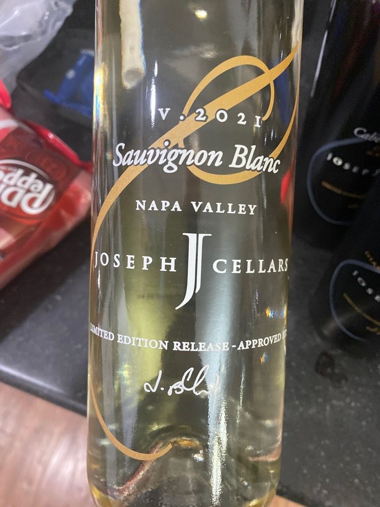 2021 Joseph Cellars Sauvignon Blanc, USA, California, Napa Valley ...
