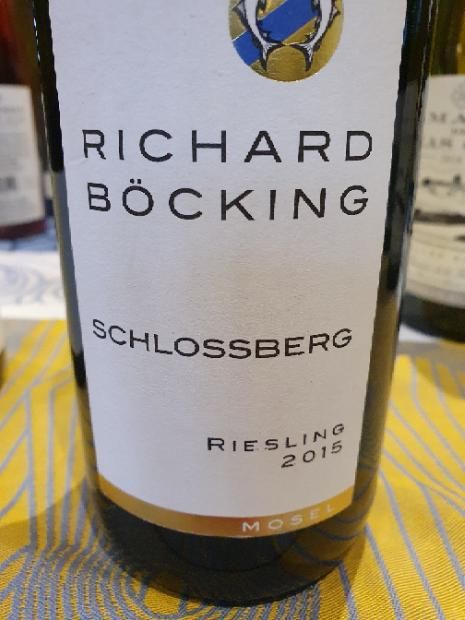 2012 Richard Bocking Trarbacher Schlossberg Riesling Alte Reben ...