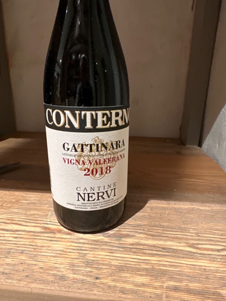 2018 Nervi-Conterno Gattinara Vigna Valferana, Italy, Piedmont ...