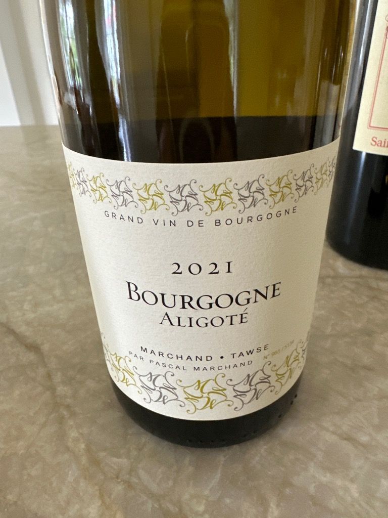 2021 Marchand & Tawse / Pascal Marchand Bourgogne Blanc, France ...