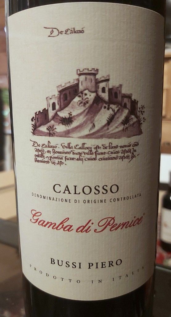2020 Piero Bussi Gamba di Pernice Calosso, Italy, Piedmont, Asti ...