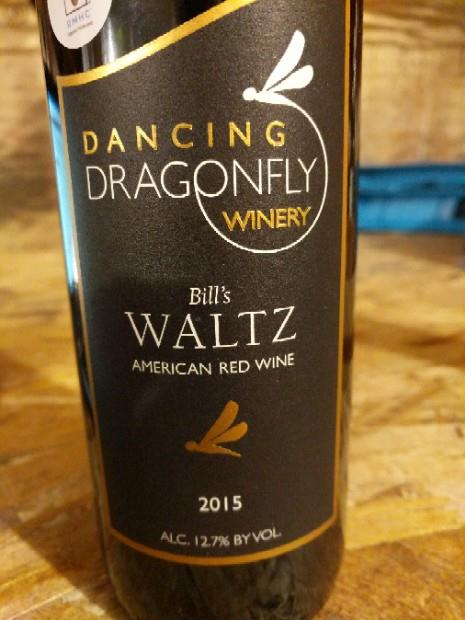 2017 Dancing Dragonfly Winery Bill's Waltz Dancing Dragonfly, USA ...