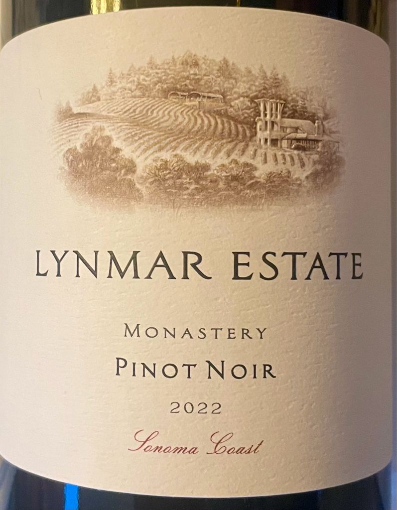 2022 Lynmar Estate Pinot Noir Monastery, USA, California, Sonoma County ...