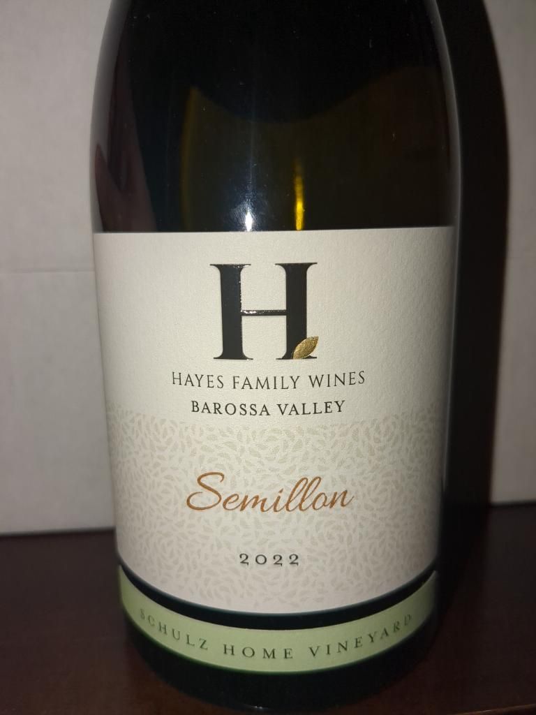 2022 Hayes Family Wines Sémillon Schulz Home, Australia, South ...