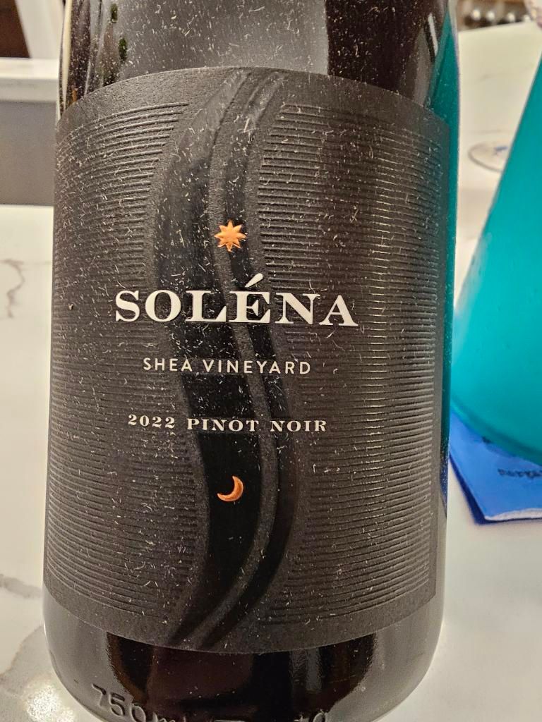 2022 Soléna Pinot Noir Shea Vineyard, USA, Oregon, Yamhill County ...