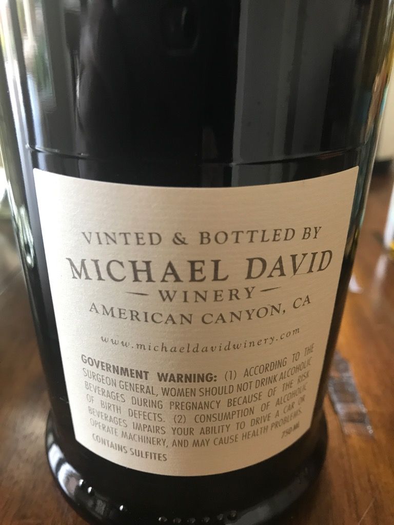 2020 Michael-David Vineyards Zinfandel, USA, California, Central Valley ...