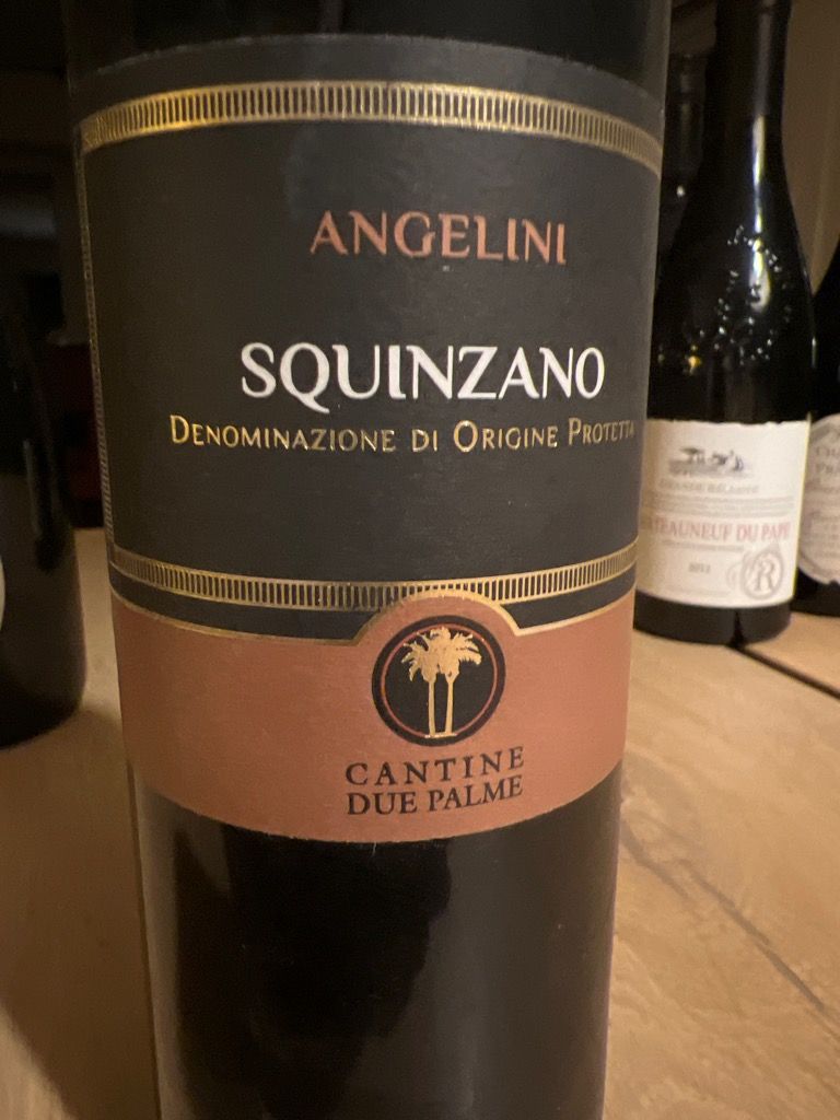 2014 Cantine Due Palme Squinzano Angelini, Italy, Puglia, Squinzano ...