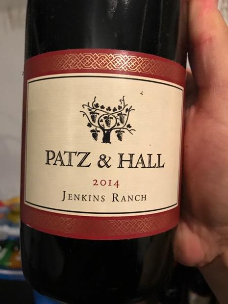 2014 Patz & Hall Pinot Noir Jenkins Ranch, USA, California, Sonoma ...