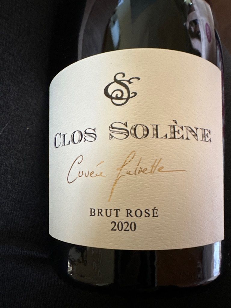2020 Clos Solène Cuvée Juliette, USA, California, Central Coast, Santa ...