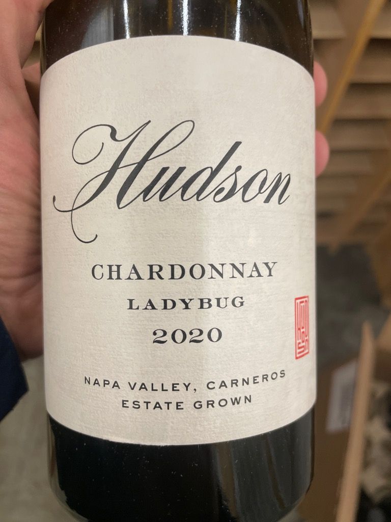2020 Hudson Vineyards Chardonnay Ladybug, USA, California, Napa ...
