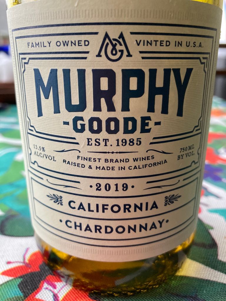 2019 Murphy-Goode Chardonnay California, USA, California - CellarTracker