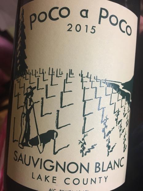 2015 Poco a Poco Sauvignon Blanc, USA, California, North Coast, Lake ...