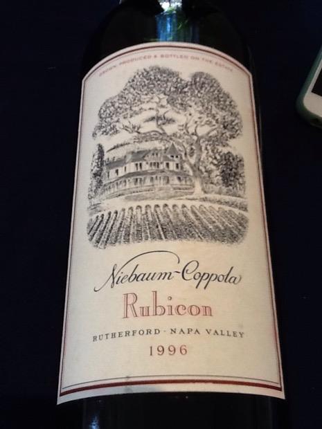 1996 Niebaum-Coppola Rubicon, USA, California, Napa Valley, Rutherford ...