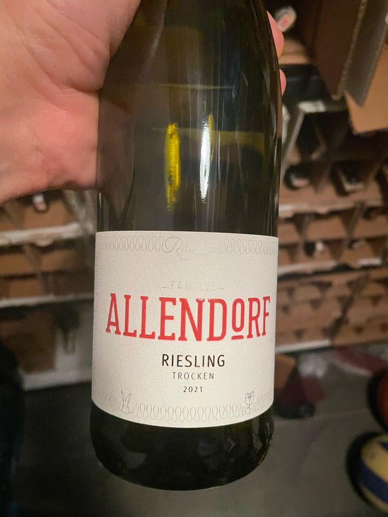 2021 Weingut Fritz Allendorf Riesling Charta, Germany, Rheingau ...