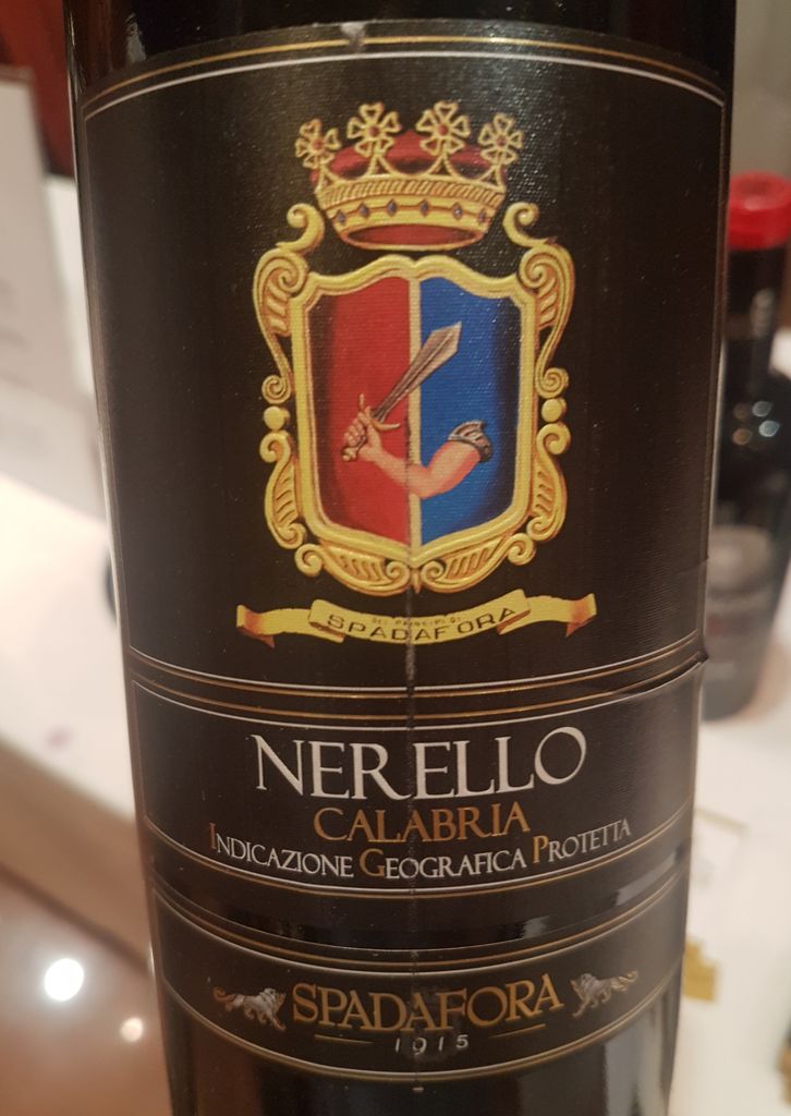 2016 Cantine Spadafora Nerello di Calabria Calabria IGT, Italy ...