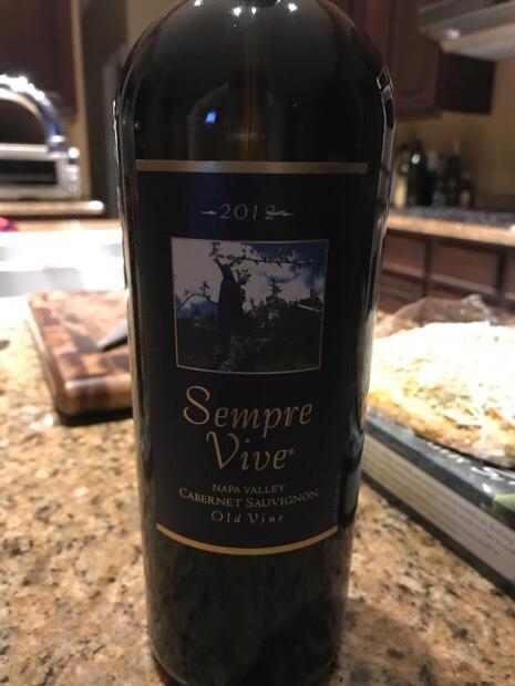 2014 Sempre Vive Cabernet Sauvignon Old Vine, USA, California, Napa ...