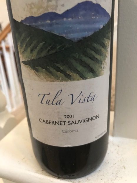 1995 Tula Vista Cabernet Sauvignon, USA, California - CellarTracker