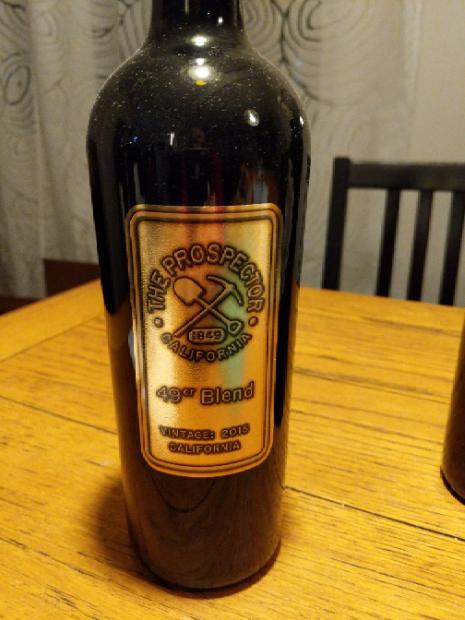 2015 The Prospector 49er Blend, USA, California - CellarTracker