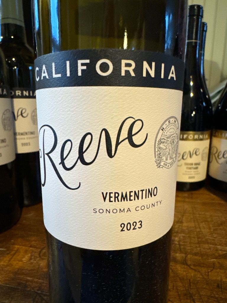 2023 Reeve Wines Vermentino, USA, California, Sonoma County - CellarTracker