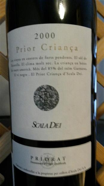 1994 Cellers de Scala Dei Priorat, Spain, Catalunya, Priorat ...