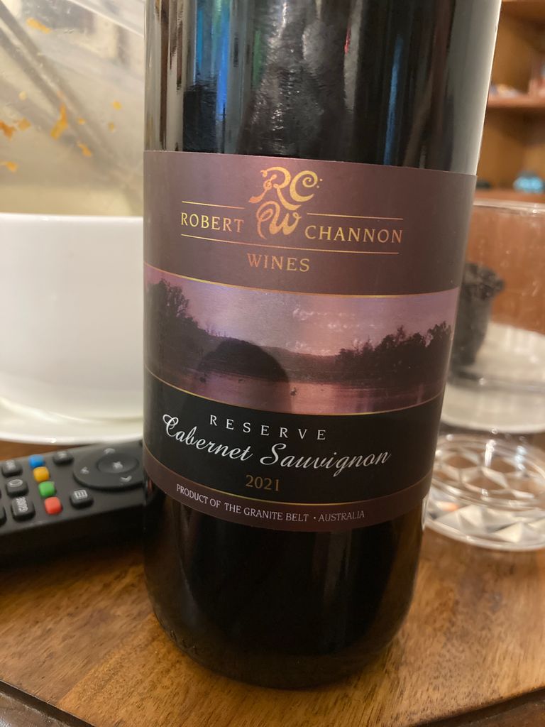 2021 Robert Channon Wines Cabernet Sauvignon, Australia, Queensland ...