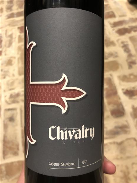 2012 Chivalry Wines Cabernet Sauvignon, USA, California, Napa Valley ...