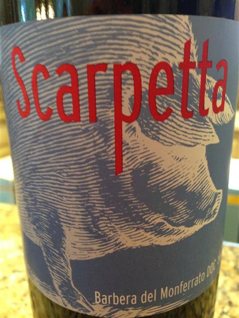 2011 Scarpetta Barbera del Monferrato, Italy, Piedmont, Monferrato ...