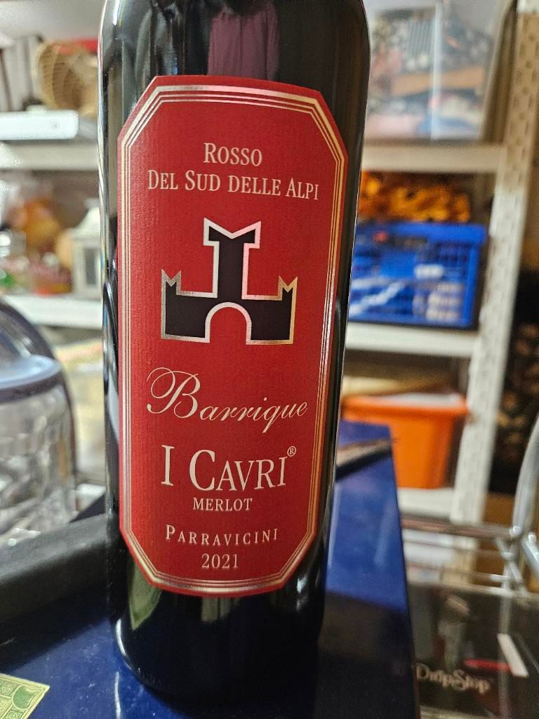 2020 Parravicini Vitivinicoltori Merlot I Cavri Barrique, Switzerland ...