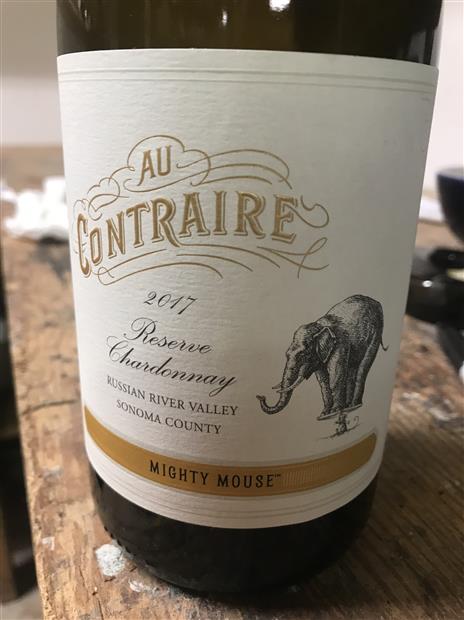 2017 Au Contraire Chardonnay, USA, California, Sonoma County, Russian ...