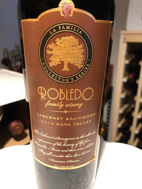 2014 Robledo Family Winery Cabernet Sauvignon El Rey, USA, California ...
